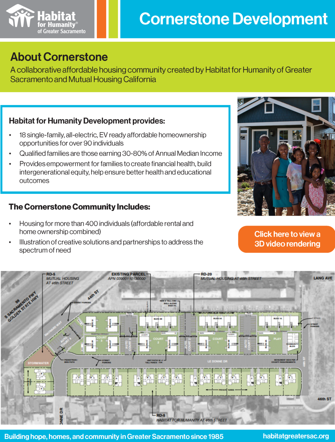 About Cornerstone | Habitat for Humanity of Greater Sacramento